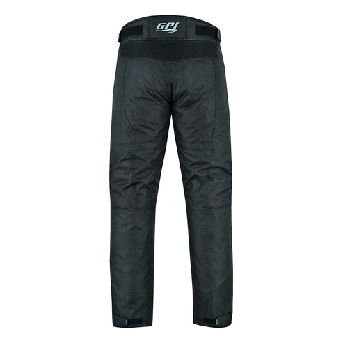 Adjustable Water Proof Motorcycle Pants Full Black – GPI Moto